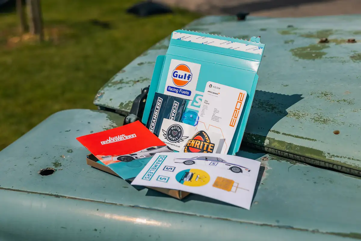 Free sticker and badge for Junior Scramblers this weekend | Bicester ...