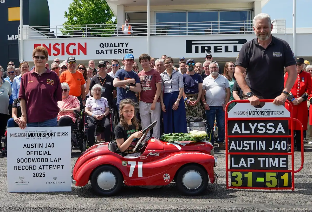 New lap record raises thousands | Bicester Motion - Positively Shaping ...