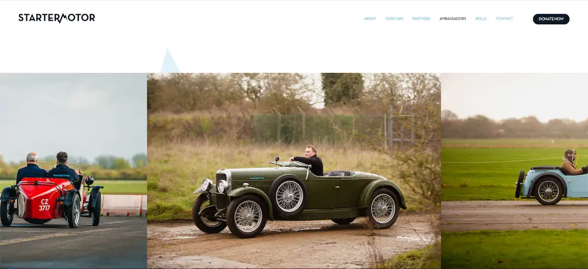 StarterMotor launches new website | Bicester Motion - Positively ...