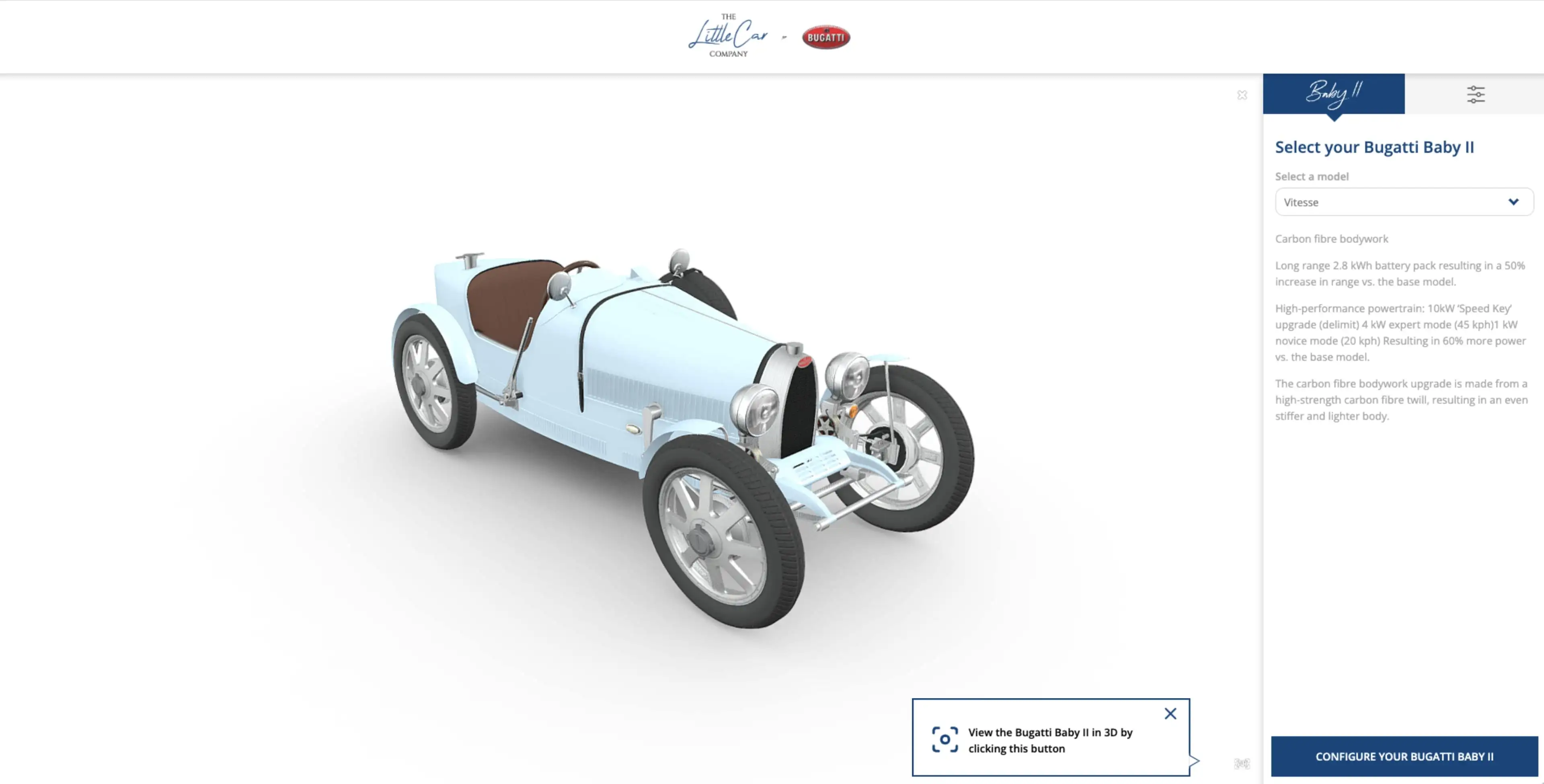 Design your own Baby Bugatti II | Bicester Motion - Positively Shaping ...